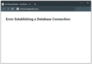 Best Ways To Fix WordPress Error Establishing a Database Connection